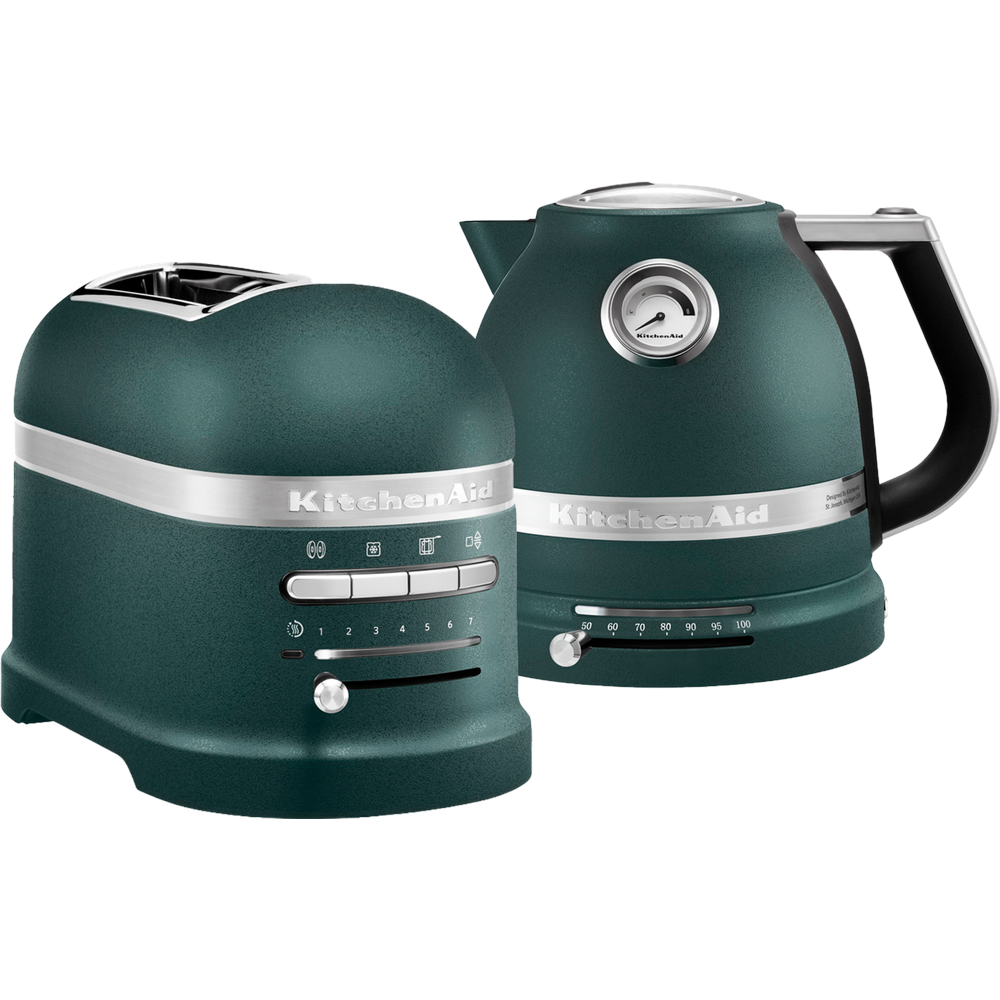 ARTISAN BREAKFAST SET (2-SLOT TOASTER) - Pebbled Palm | KitchenAid UK