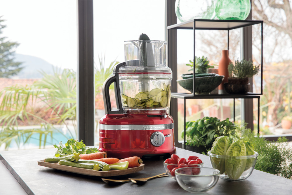 FOOD PROCESSOR 4L - ARTISAN - Empire Red | KitchenAid UK