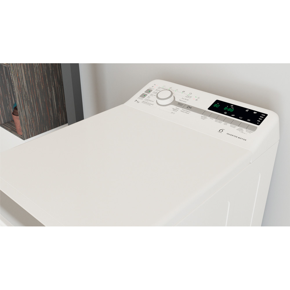 Whirlpool vrijstaande bovenlader wasmachine: 7,0 kg - TDLR 7221BS BX/N ...